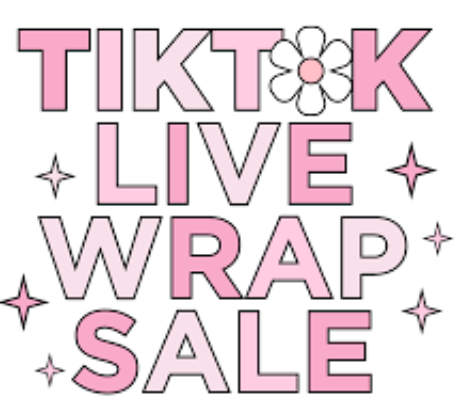 TikTok live wrap sale